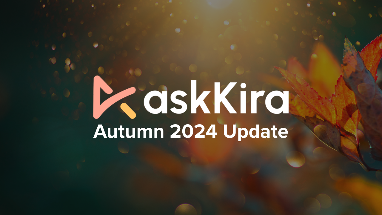The Autumn 2024 askKira Update Is Here! 🍂 - askKira